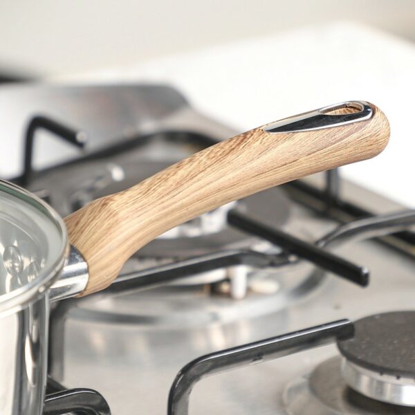 Mixstar - Batterie de Cuisine 8 Pièces en Acier Inoxydable